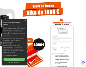 Win Nike Voucher - CPL - IT - Affiliate Program, CPA Offer - Affplus
