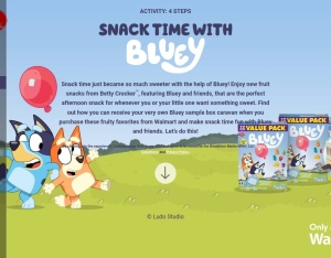 Dailybreak: Bluey & Betty at Walmart 2023 - US - Affiliate Program, CPA ...