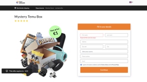 GB - Mystery Temu Box - Affiliate Program, CPA Offer - Affplus